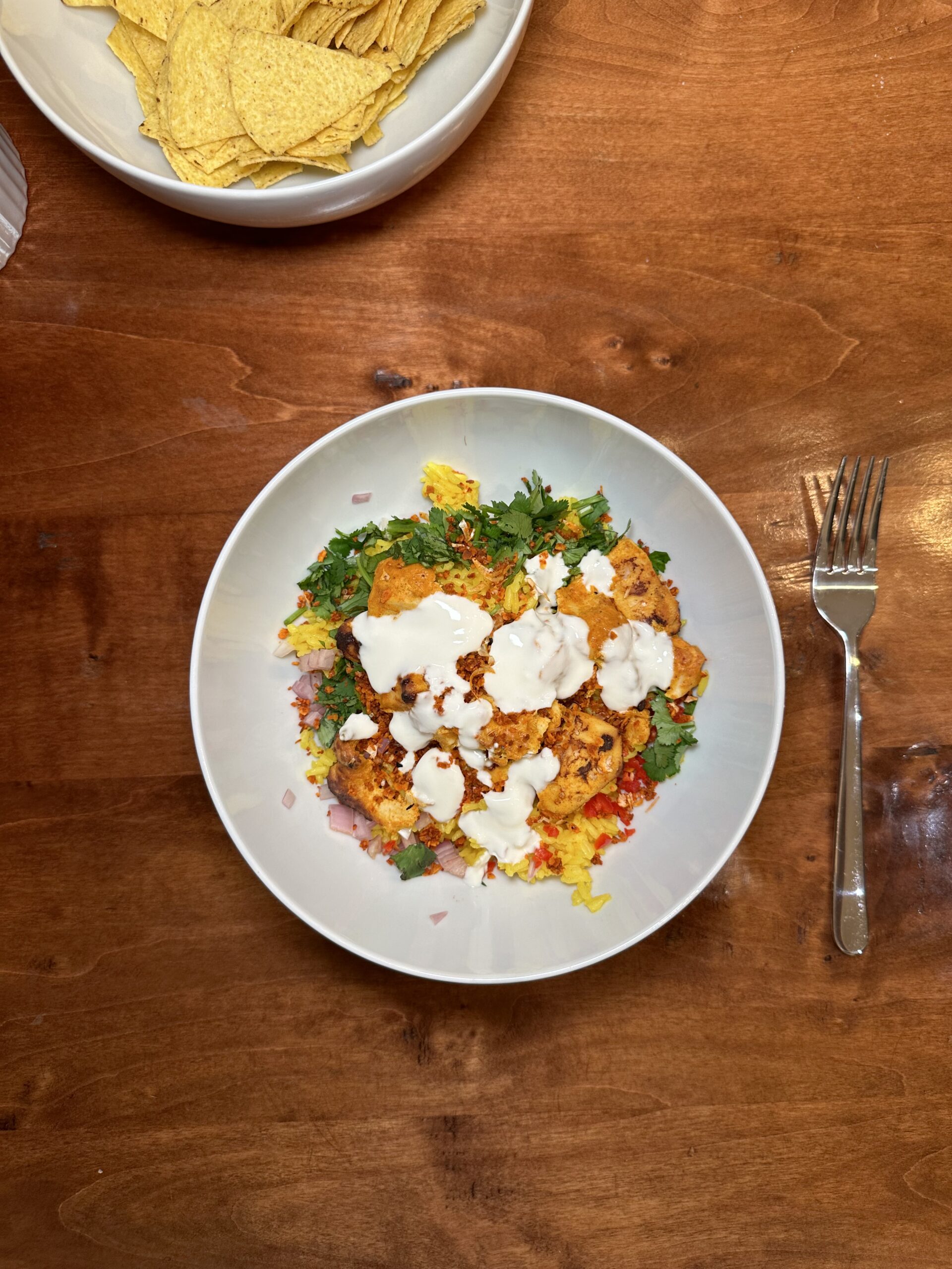 Indian Chipotle Bowl - Mikaela Lauren